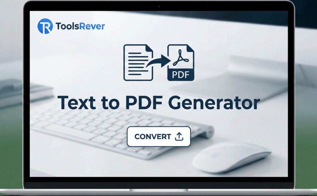 100% Free Text to PDF Generator: Instantly Convert Files (Fast & Easy)